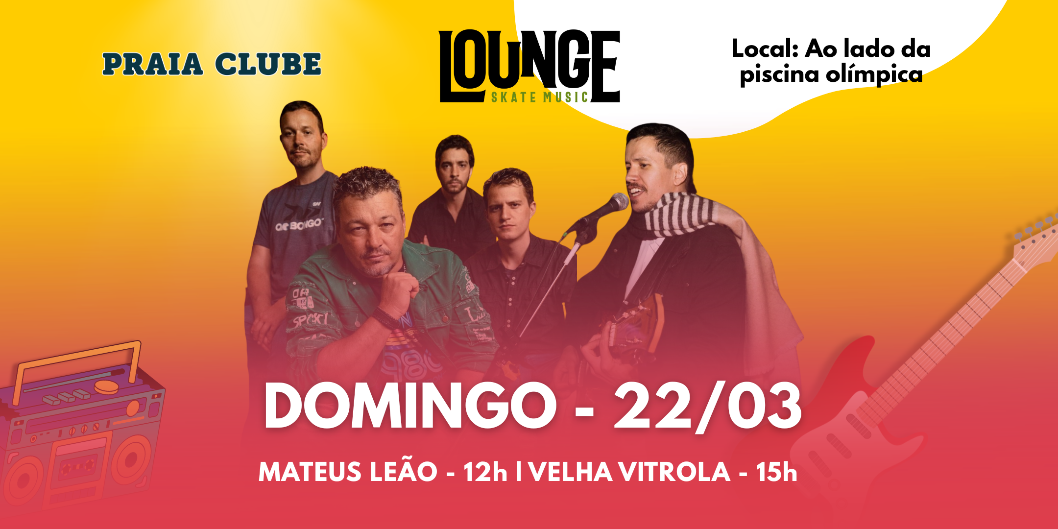 LOUNGE SKATE MUSIC Mateus Leão / Velha Vitrola - Praia Clube